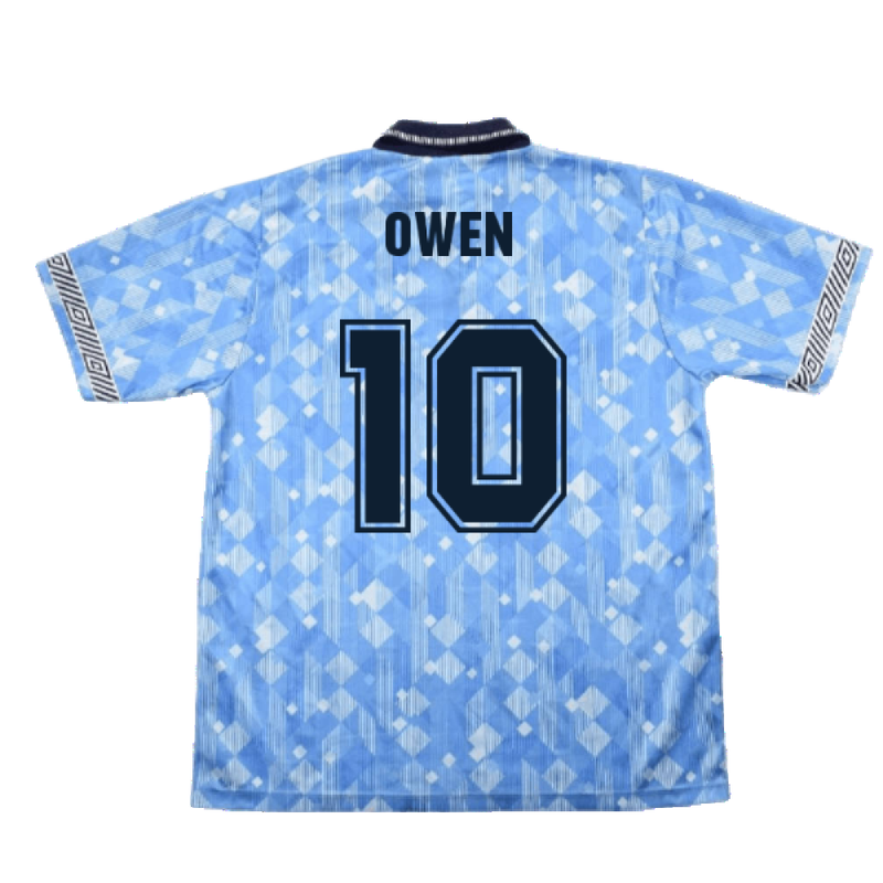England 1990-92 Third Shirt (M) (Excellent) (Owen 10) – Classic ...