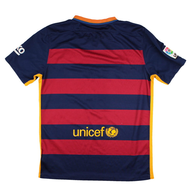 Barcelona 2015-16 Home Shirt (M) (Very Good) – Classic Football Kit